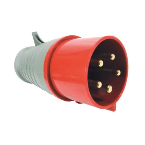 INDUSTRIAL PLUG 16A 3P+T+N 380 VOLTS / 440 VCA - SOPRANO