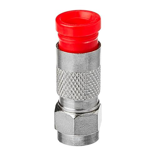 CONECTOR COAXIAL PRESSÃO RG59 (COM 20 UNIDADES) - FOXLUX