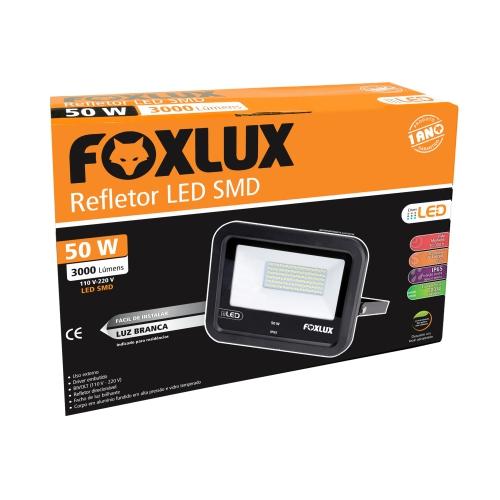 REFLETOR LED 50 WATTS - 6500K - FOXLUX