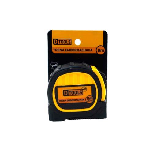 TRENA EMBORRACHADA PRO 8 METROS X 25MM - DTOOLS