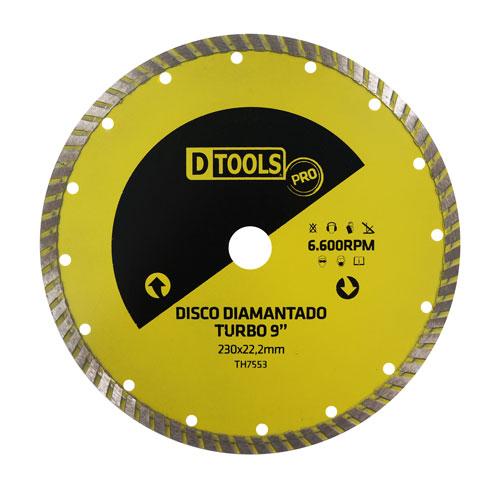 DISCO DIAMANTADO TURBO PRO 7'' - DTOOLS [TH5050]