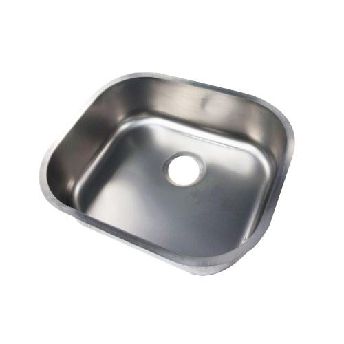 CUBA INOX N° 0 40 X 34 X 14CM SEM VÁLVULA 3,5'' SEM POLIMENTO - DOCOL