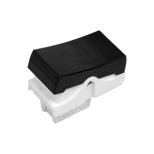 MÓDULO INTERRUPTOR PARALELO PRETO - LINHA SLIM - ILUMI MÓDULO INTERRUPTOR PARALELO PRETO - LINHA SLIM - ILUMI