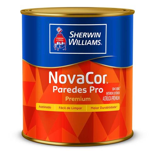 COLOR NOVACOR PAREDES PRO ACETINADO BASE XY 1/4