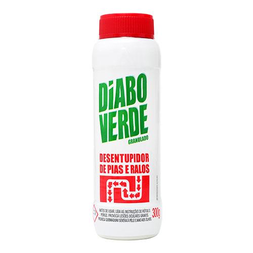 DESENTUPIDOR DIABO VERDE GRANULADO 300 GRAMAS - DIABO VERDE