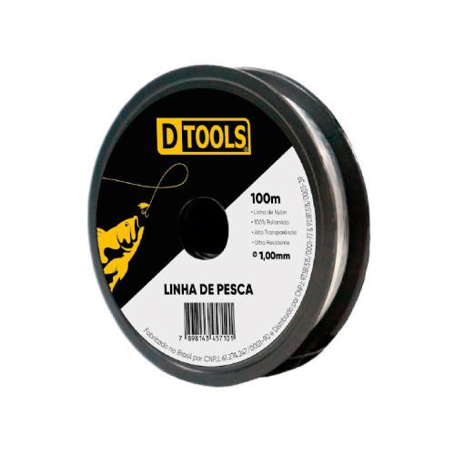 LINHA DE PESCA 1,00MM - DTOOLS