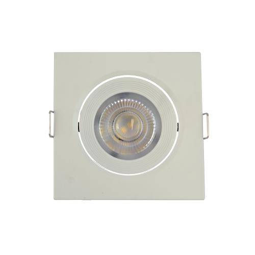 SPOT LED QUADRADO 7 WATTS - 3000K BIVOLT - FOXLUX