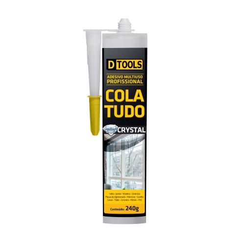 COLA TUDO CRYSTAL 240 GRAMAS - DTOOLS