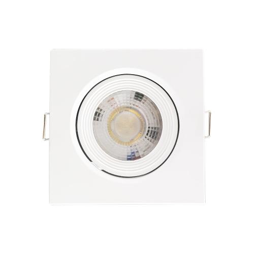 SPOT LED QUADRADO 7 WATTS - 6500K BIVOLT - DURAX