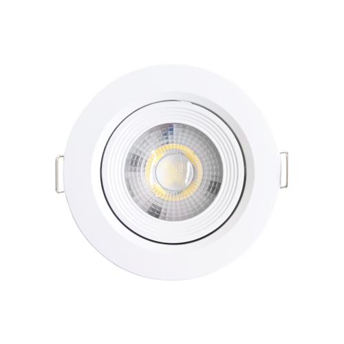 SPOT LED REDONDO 7 WATTS - 6500K BIVOLT - DURAX