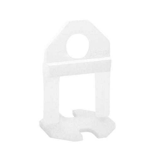 NIVELA PISO BASE FIT TRANSPARENTE 2MM COM 100 PEÇAS - NIVELA PISO