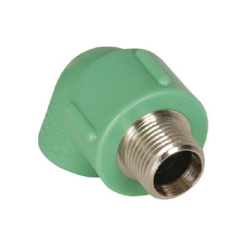 PPR JOELHO 90° M/F INSERTO METÁLICO 25MM X 3/4'' - AMANCO