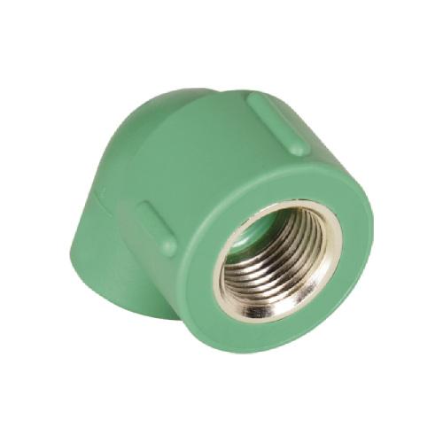 PPR JOELHO 90° F/F INSERTO METÁLICO 25MM X 1/2'' - AMANCO