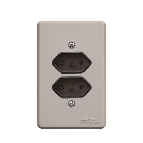 CONUNTO 2 TOMADAS 3P 10A - LINHA CLASS - MECTRONIC CONUNTO 2 TOMADAS 3P 10A - LINHA CLASS - MECTRONIC